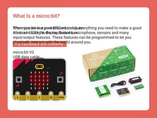 What is a BBC Microbit CPD PowerPoint.pptx