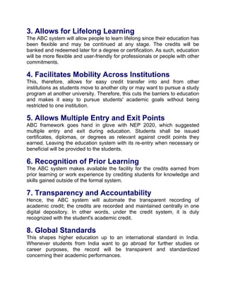 What is ABC ID and It's Importance , why it's important | DOCX