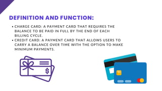 Charge Card vs. Credit Card: A Closer Look | PDF