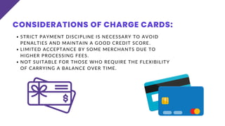 Charge Card vs. Credit Card: A Closer Look | PPT