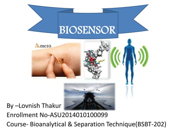 What is a biosensor | PPT