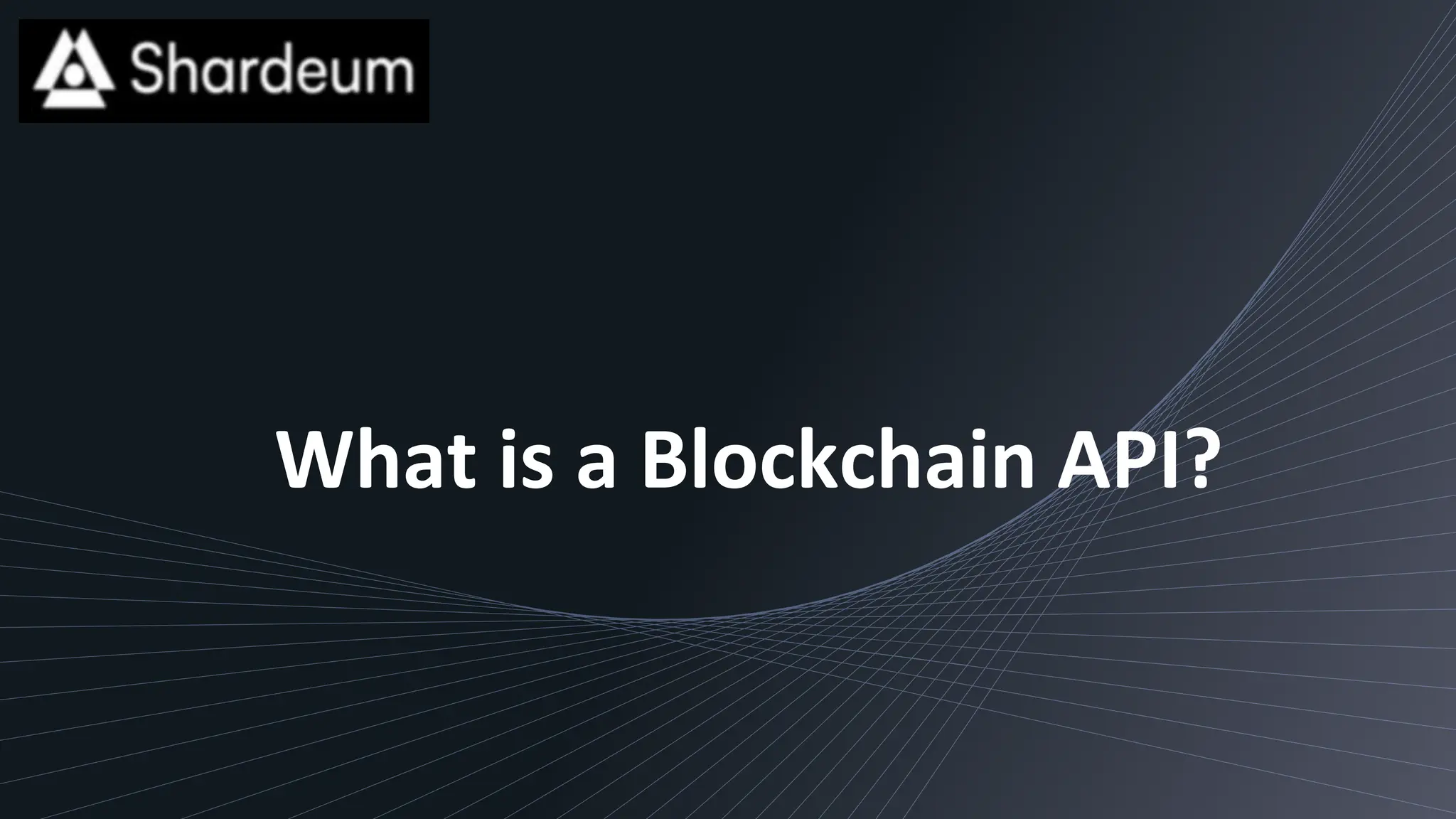what is a blockchain api.pptx