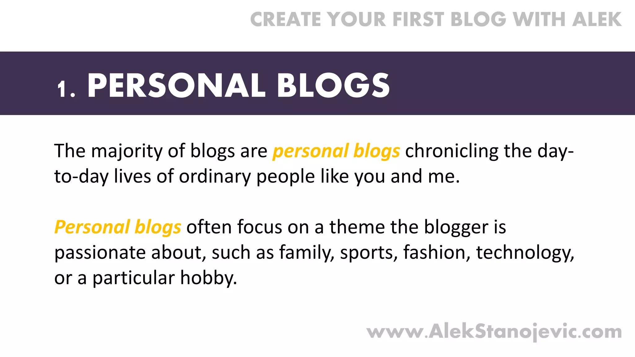 What is a blog | PDF