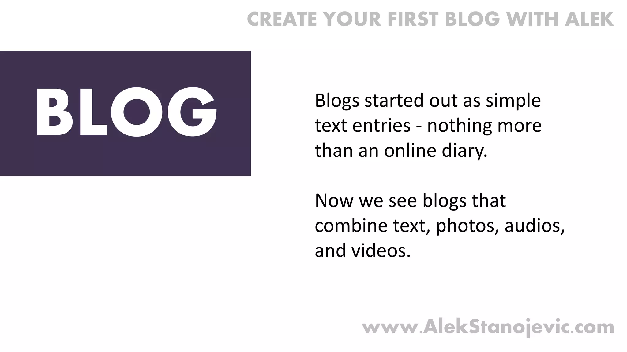 What is a blog | PDF