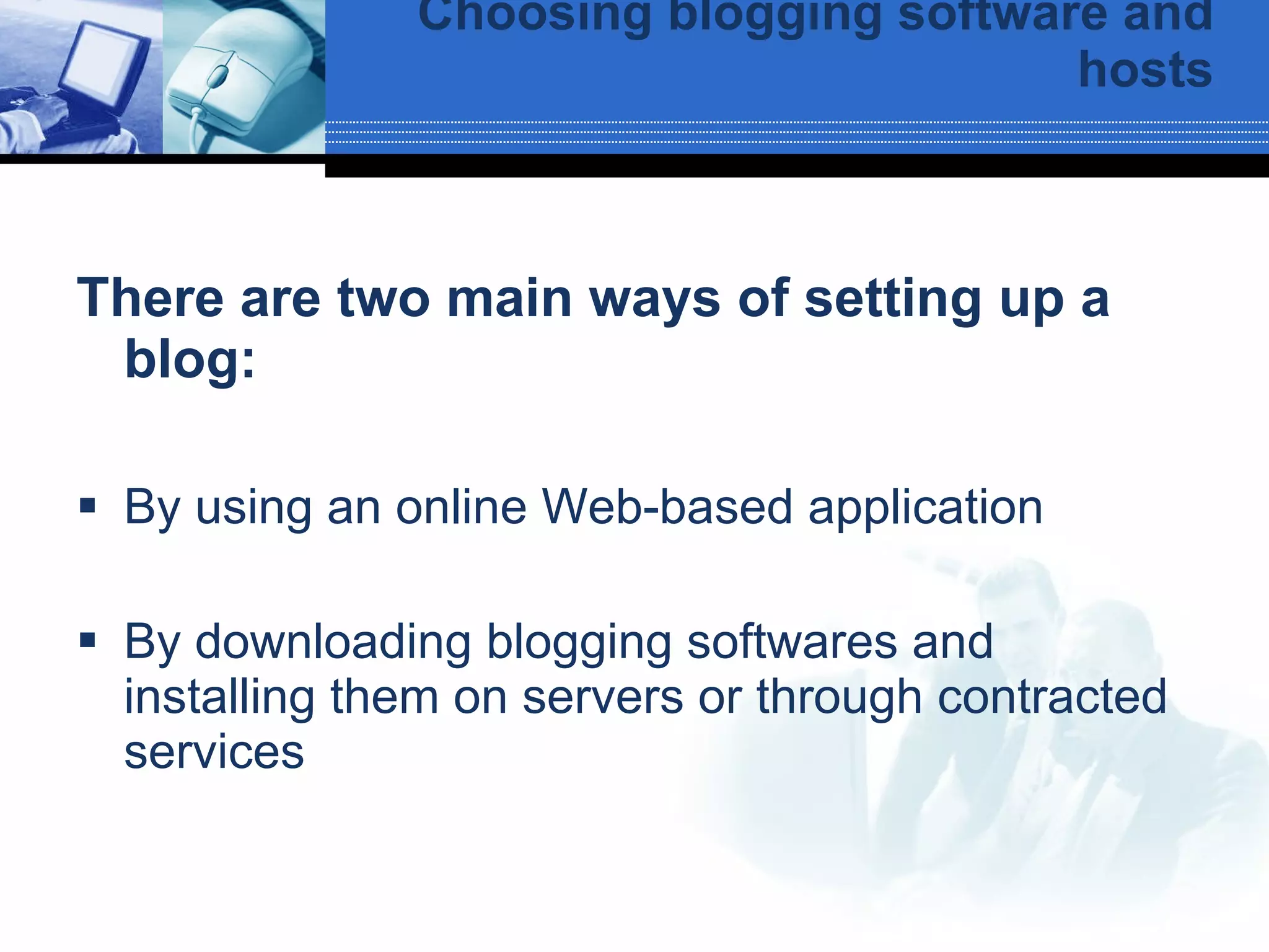 What is a_blog_mod1309morning | PPT | Technology & Computing