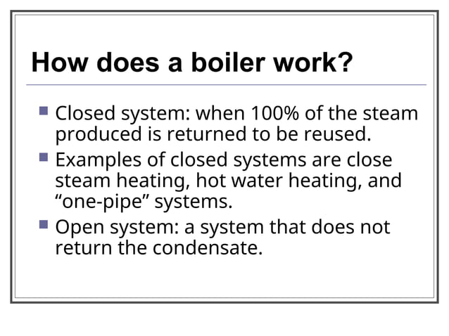 wHAT IS A bOILER. Its working and types ppt | PPT