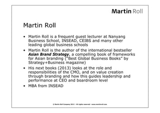 What is a brand - Martin Roll Company | PDF