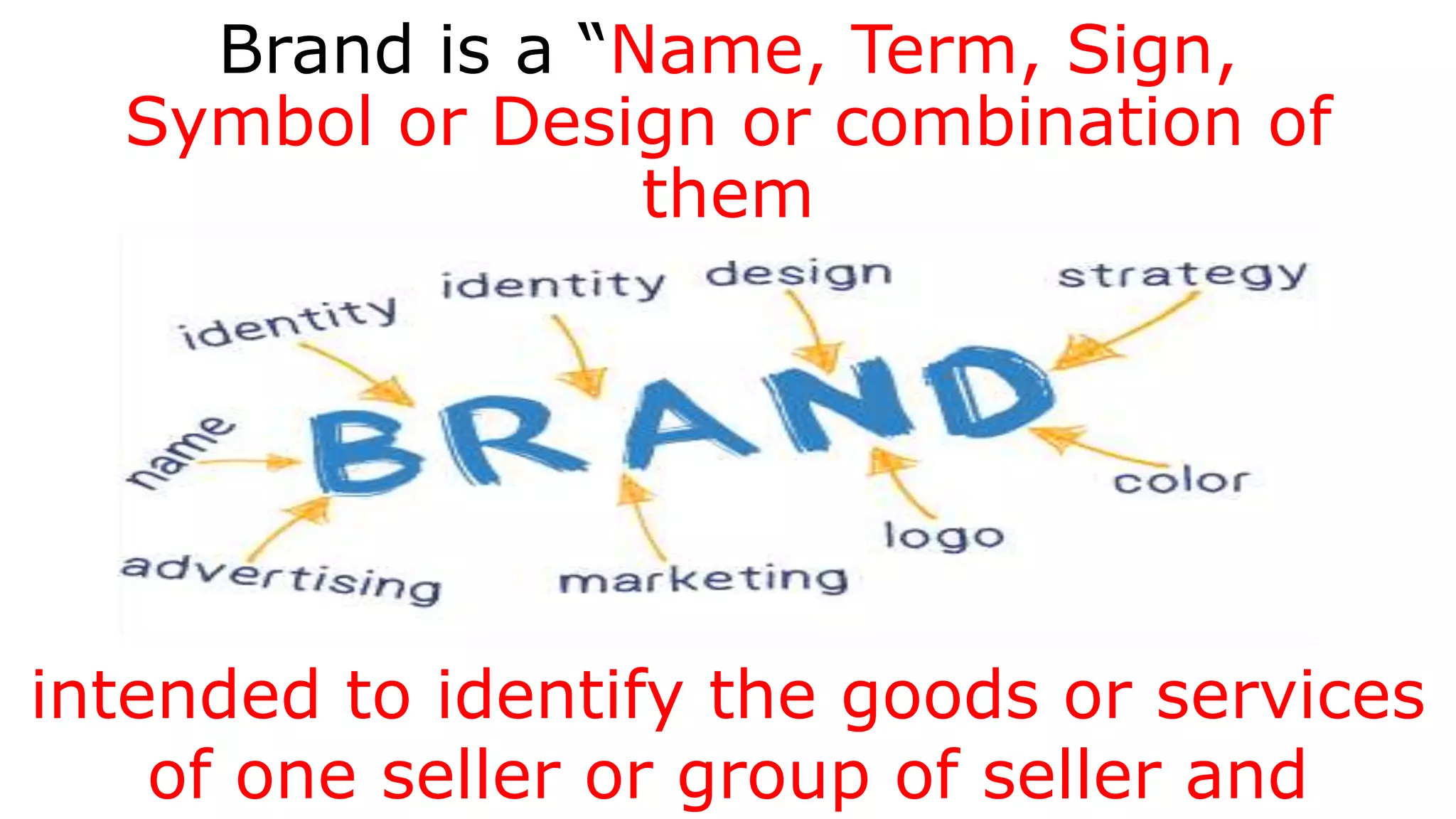 What is a brand and how does branding work | PPTX