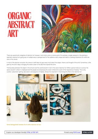 Beyond the Visible: Abstract Art's World | PDF