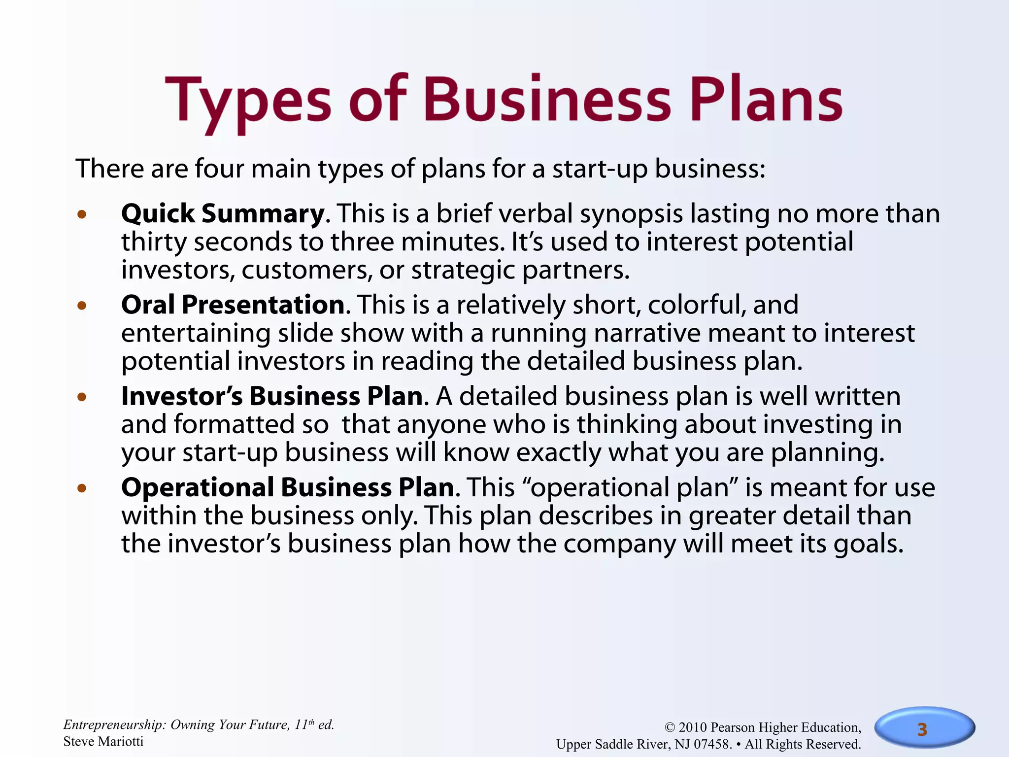 What is a business plan | PPT