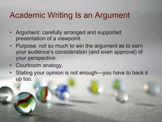 What is academic writing | PPT