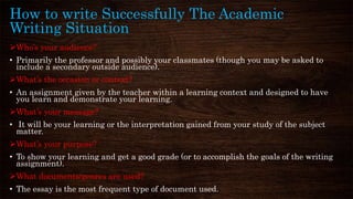 What is academic writing | PPTX