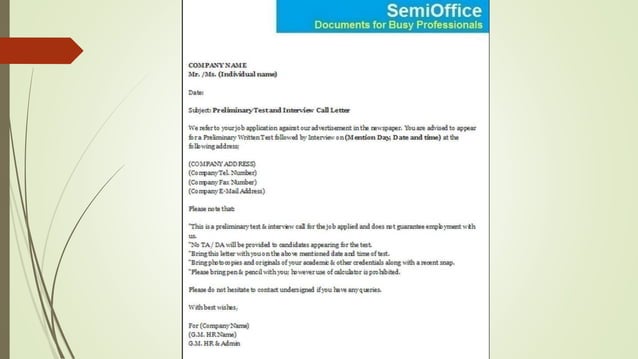 What is a call letter | PPT