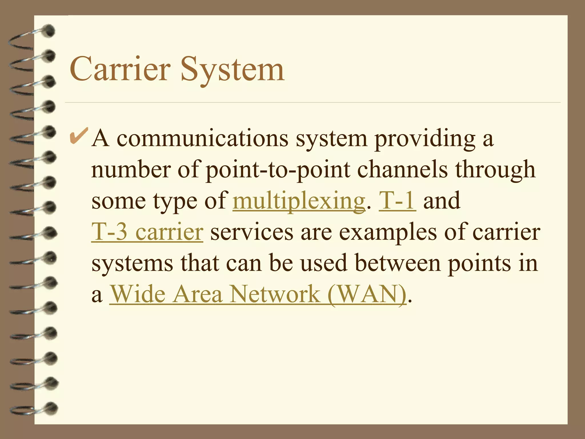 What Is A Carrier | PPT