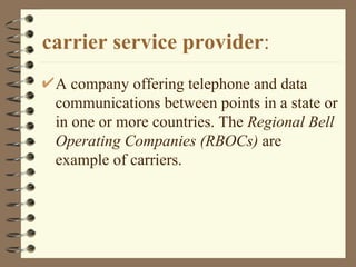 What Is A Carrier | PPT