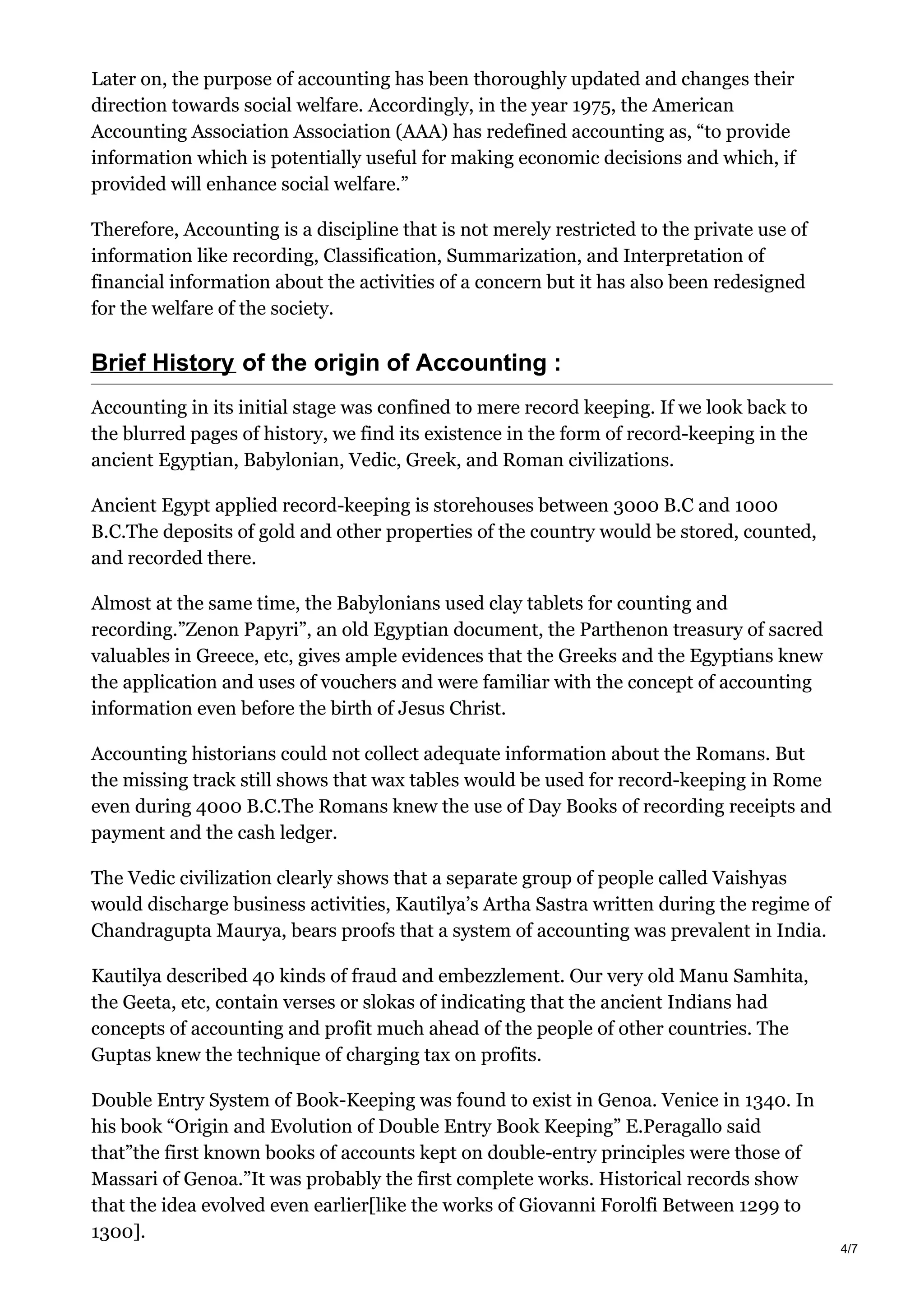 What is accounting and definition | PDF