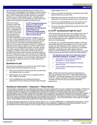 What Is A Certified Financial Planner? | PDF