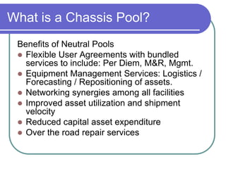 What Is A Chassis Pool | PPSX