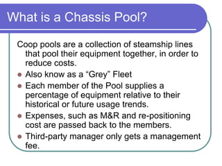 What Is A Chassis Pool | PPSX