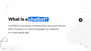 What is a chatbot.pdf