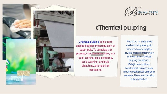 What is a chemical pulp? | PPTX
