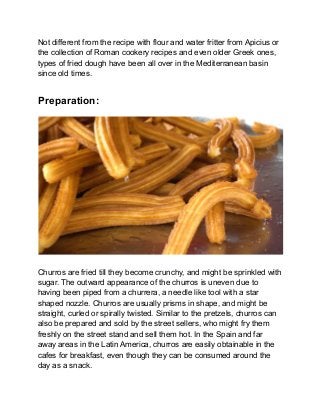 What is a Churro? | PDF