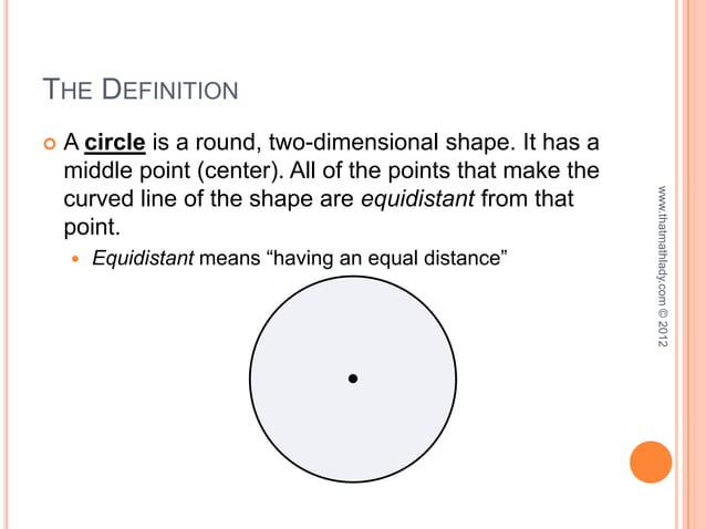 What is a circle? | PPTX