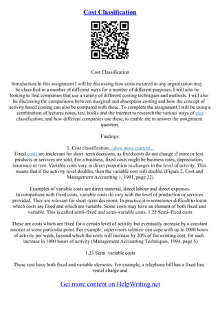 What Is A Classification Essay | PDF