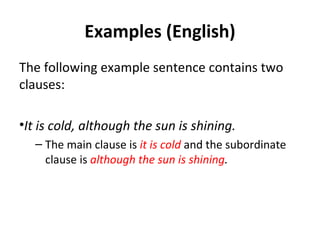 What is a clause | PPT