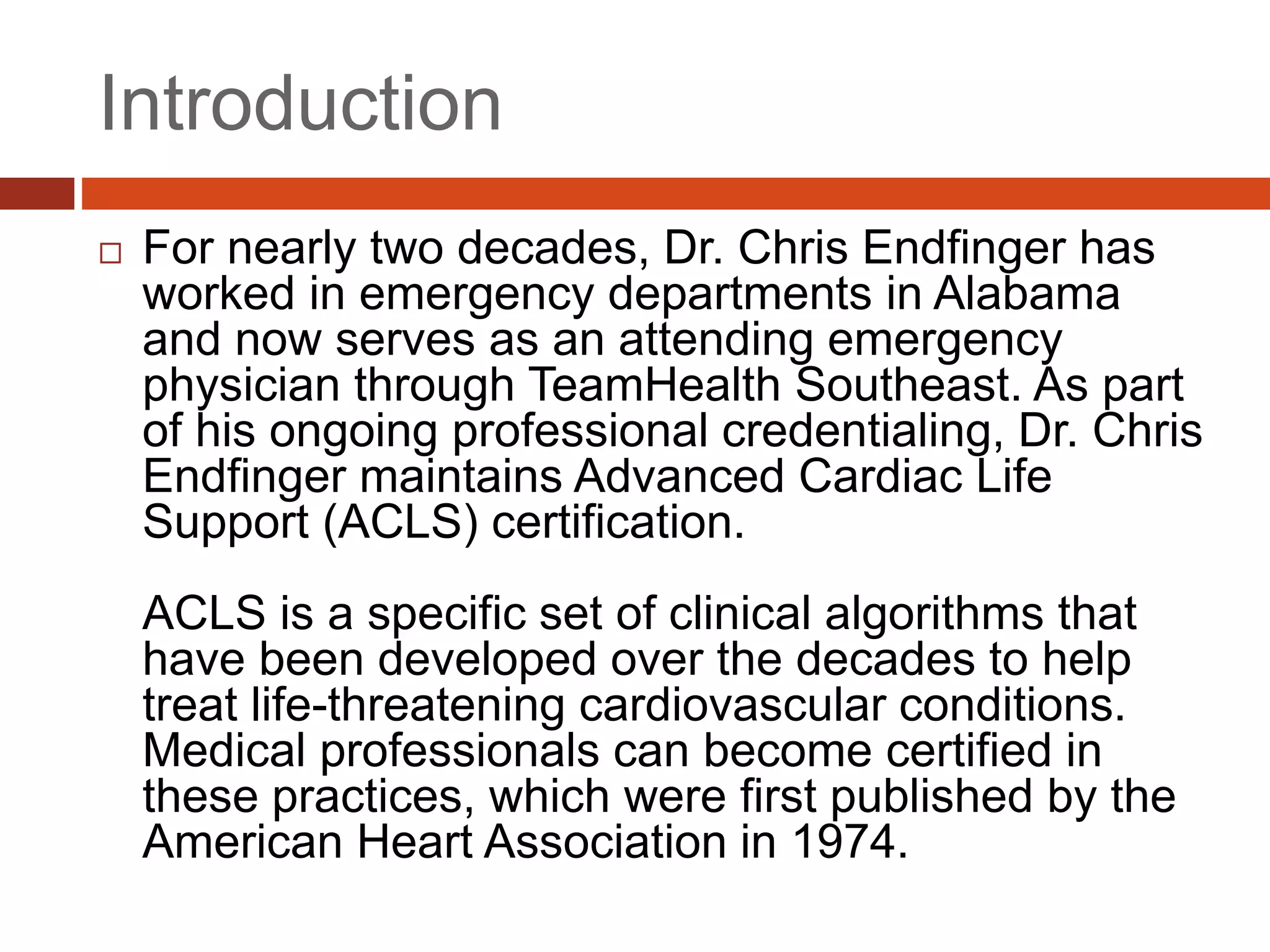 What Is ACLS Certification? | PPTX | Heart and Cardiovascular Diseases | Diseases and Conditions
