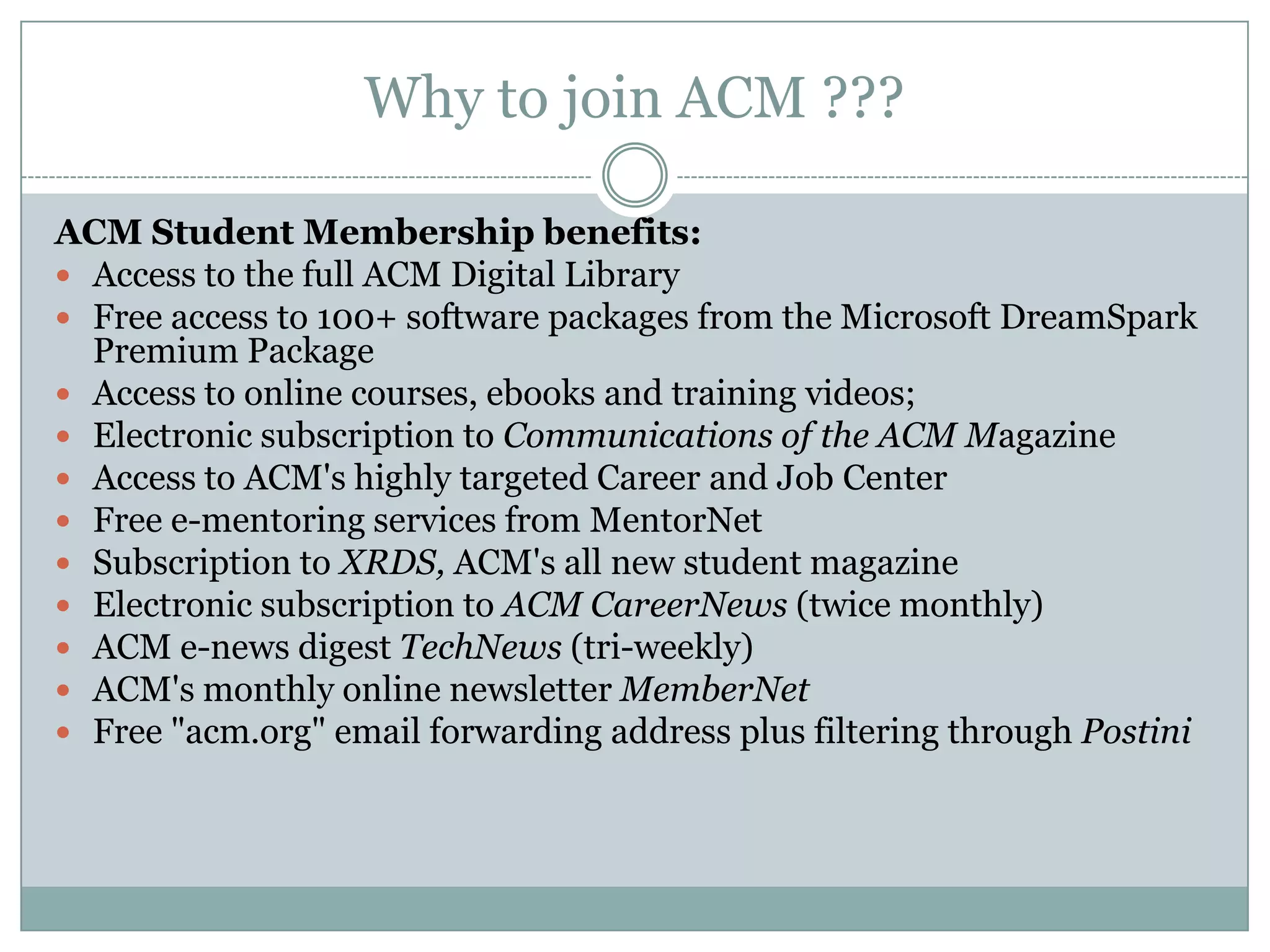 What is ACM? | PPTX