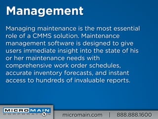 What is a CMMS? | PDF
