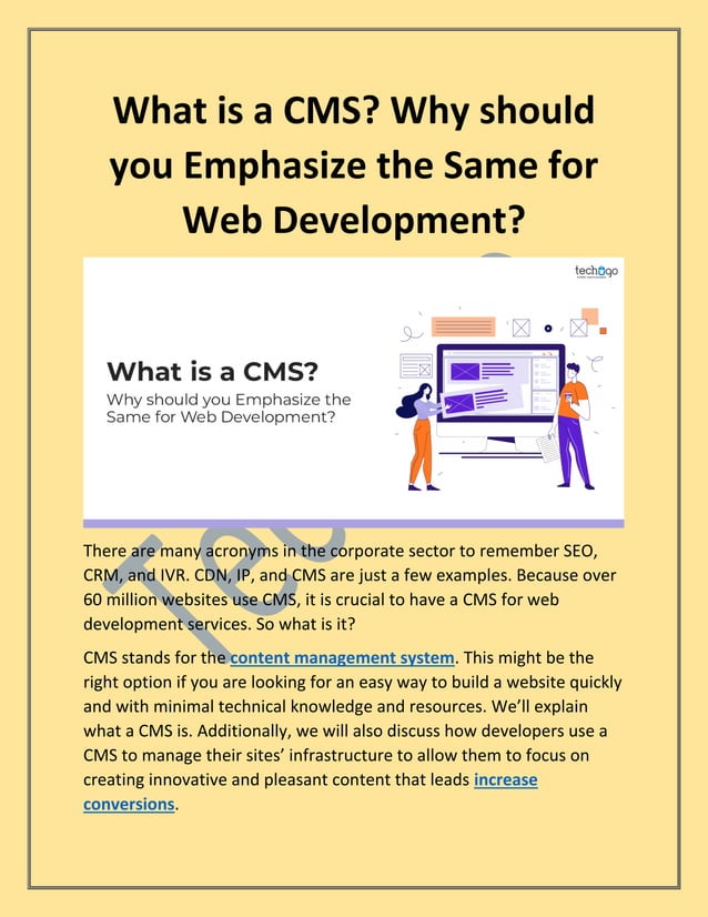 What is a CMS.pdf