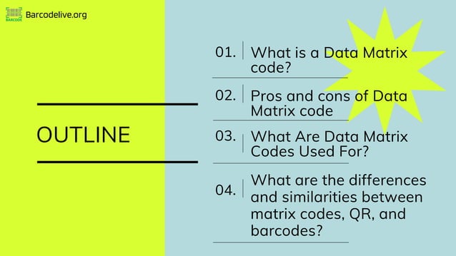 What Is A Data Matrix Code Ppt