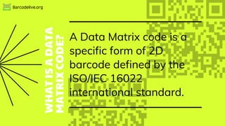 WHAT IS A DATA MATRIX CODE? | PDF | Technology & Computing