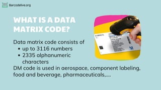 WHAT IS A DATA MATRIX CODE? | PDF | Technology & Computing