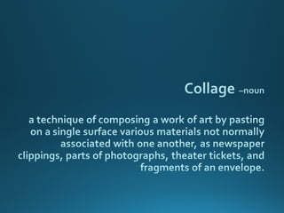 Collage Project | PPT