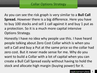 What is a collar option? | PPTX