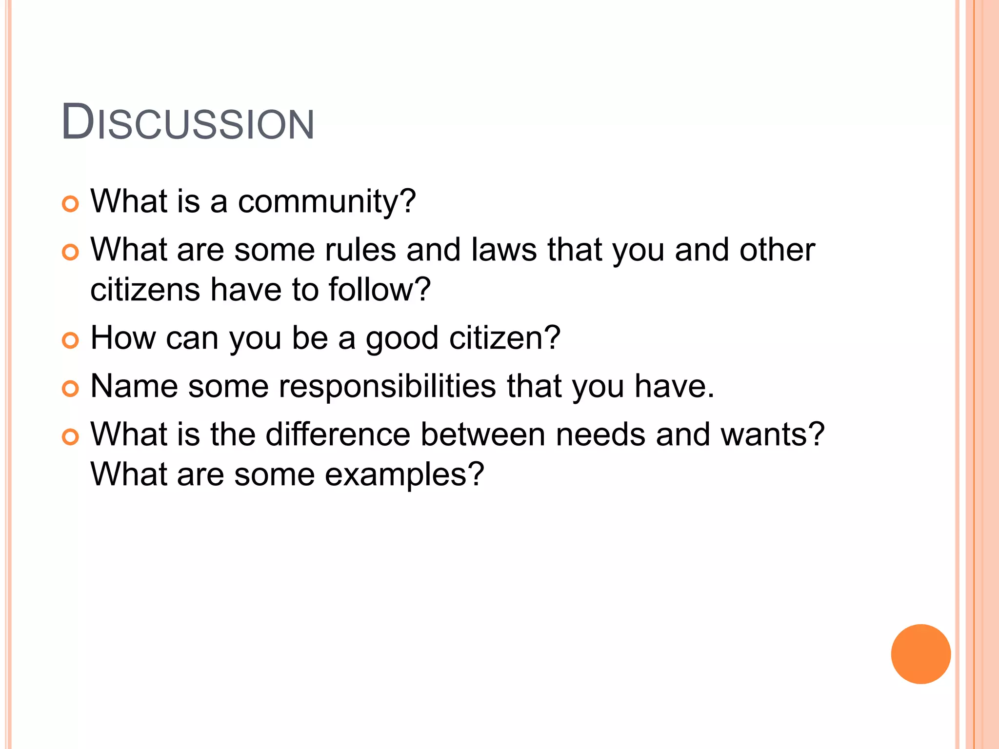 What is a community | PPTX