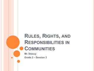 What is a community | PPTX