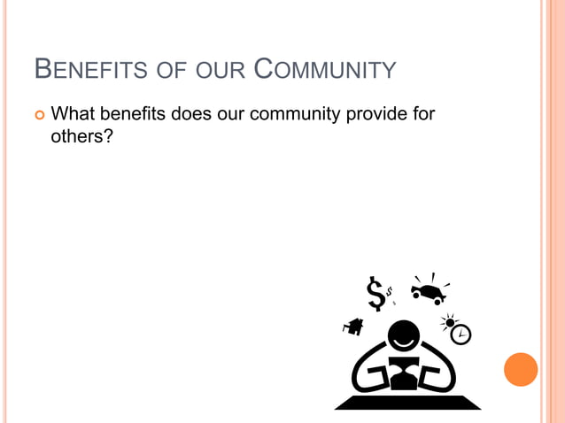 What is a community | PPTX | Family and Relationships