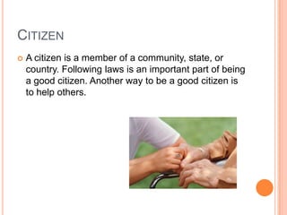 What is a community | PPTX