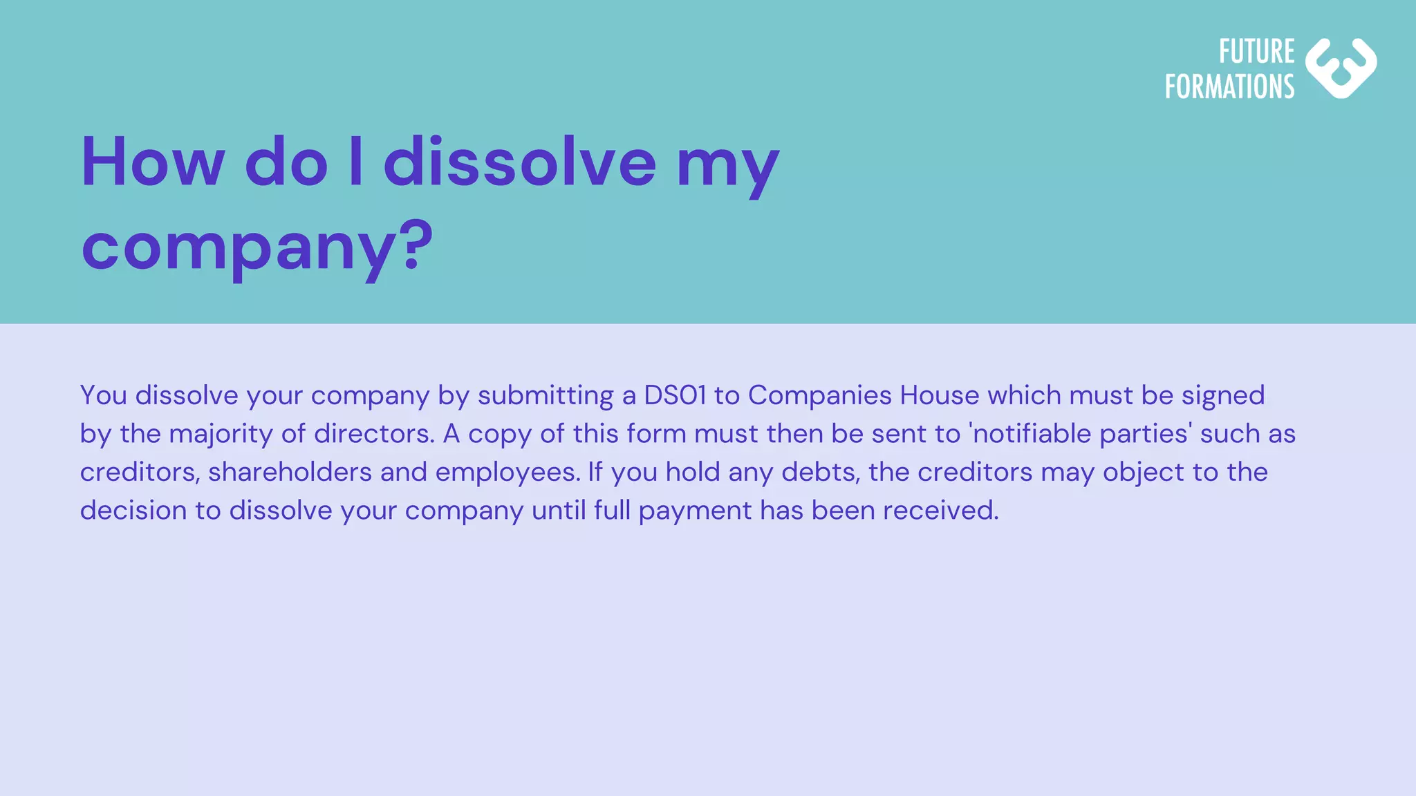 What is a company dissolution | PPTX