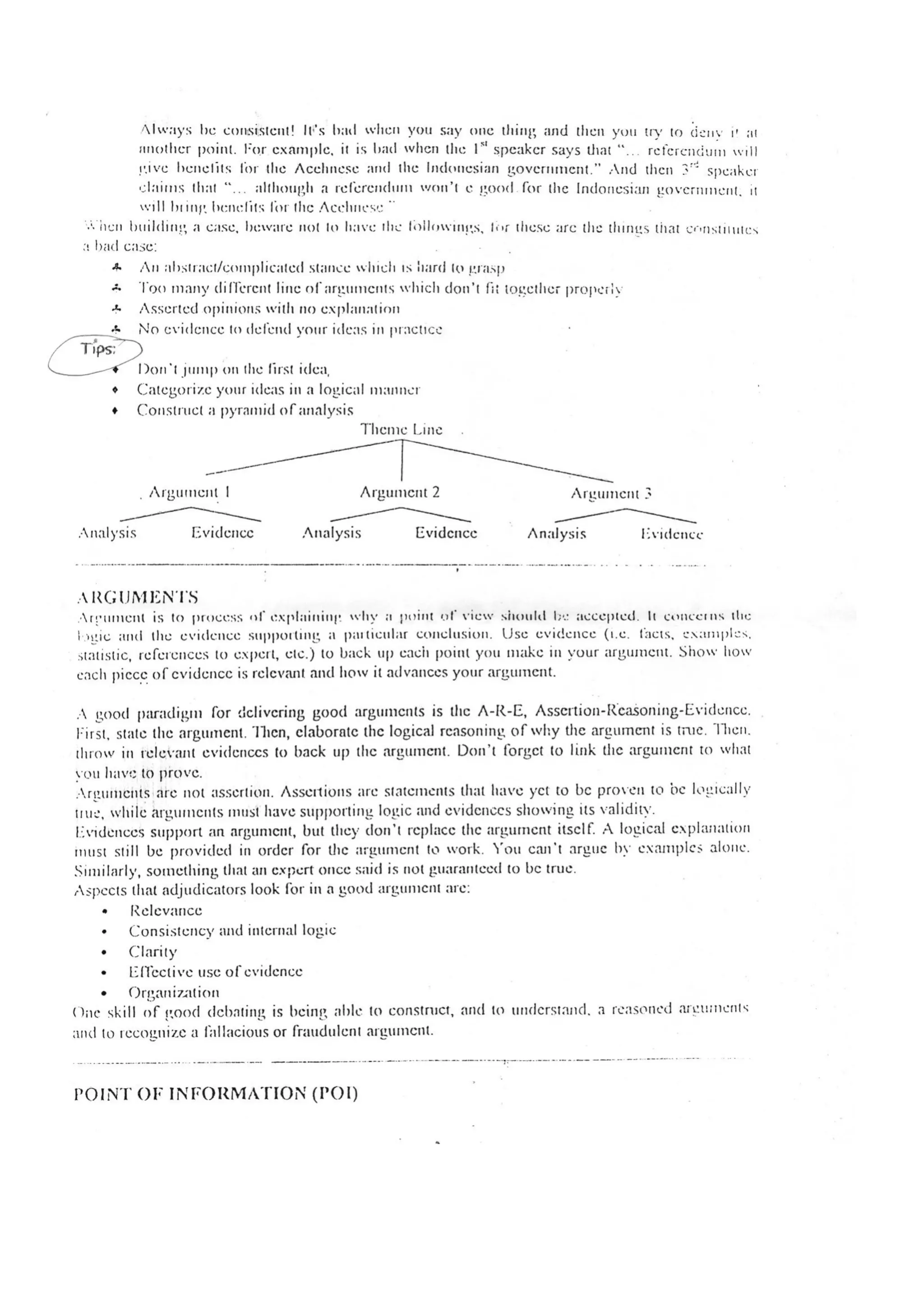 What is a competitive debate | PDF