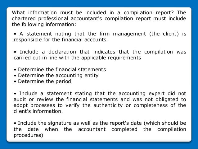 What is a Compilation of Financial Statements.pptx