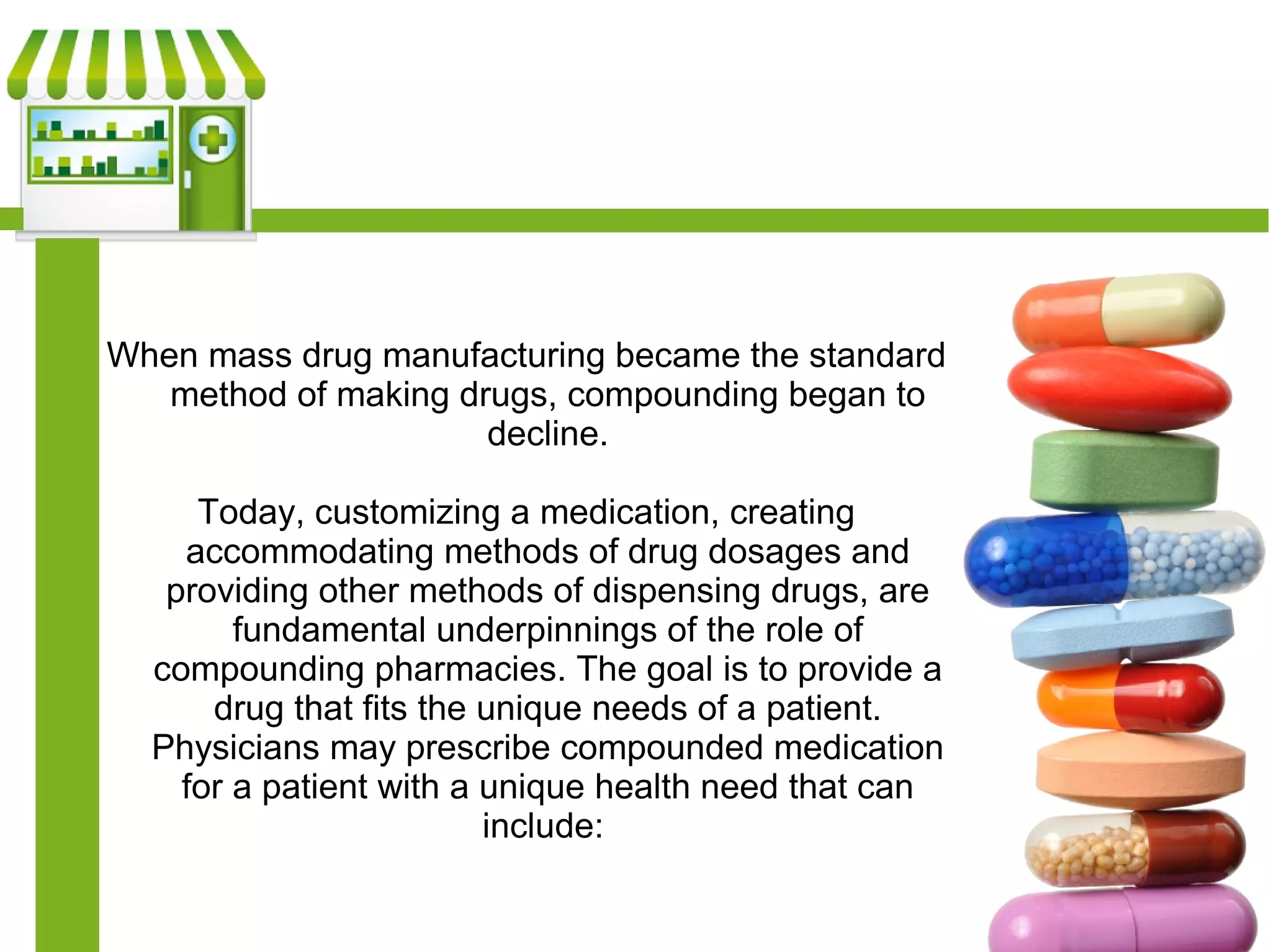 What is a compounding pharmacy | PDF