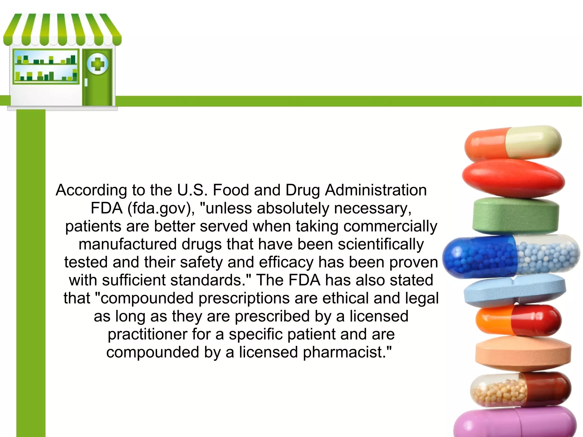 What is a compounding pharmacy | PDF