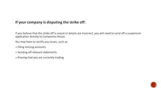 What is a Compulsory Strike Off? | PPT