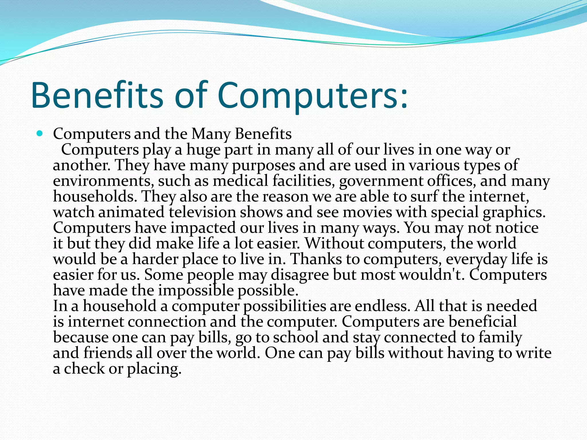 What is a computer | PPTX