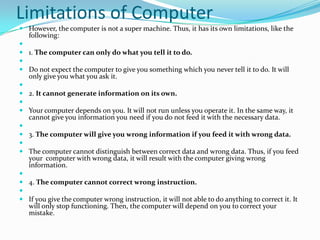 What is a computer | PPTX
